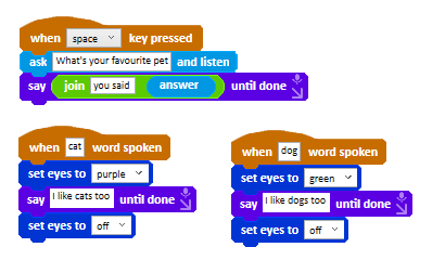 OhBot - make program learn